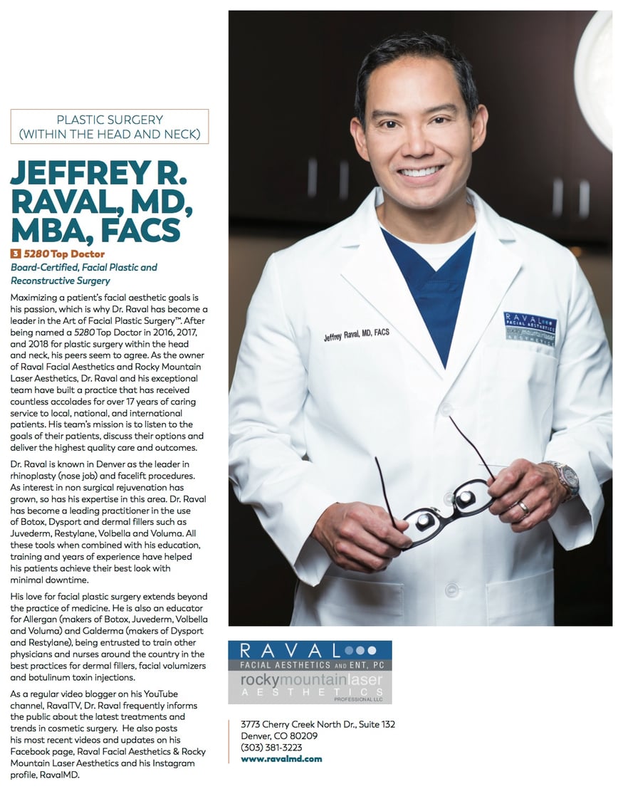 Denver Nasal Airway Surgery | Raval Facial Aesthetics